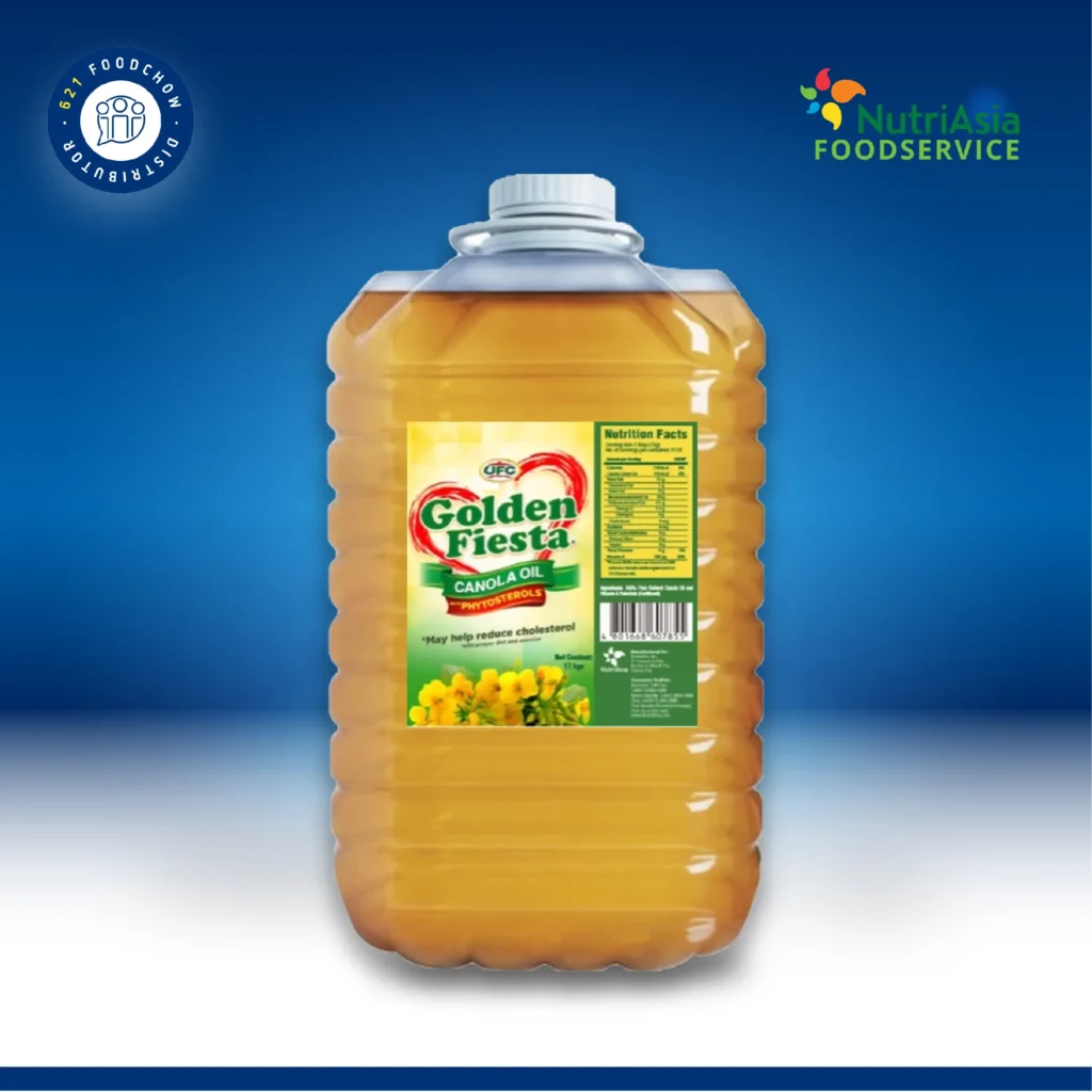 UFC Golden Fiesta Canola Oil 17 kg PET - FoodChow Philippines