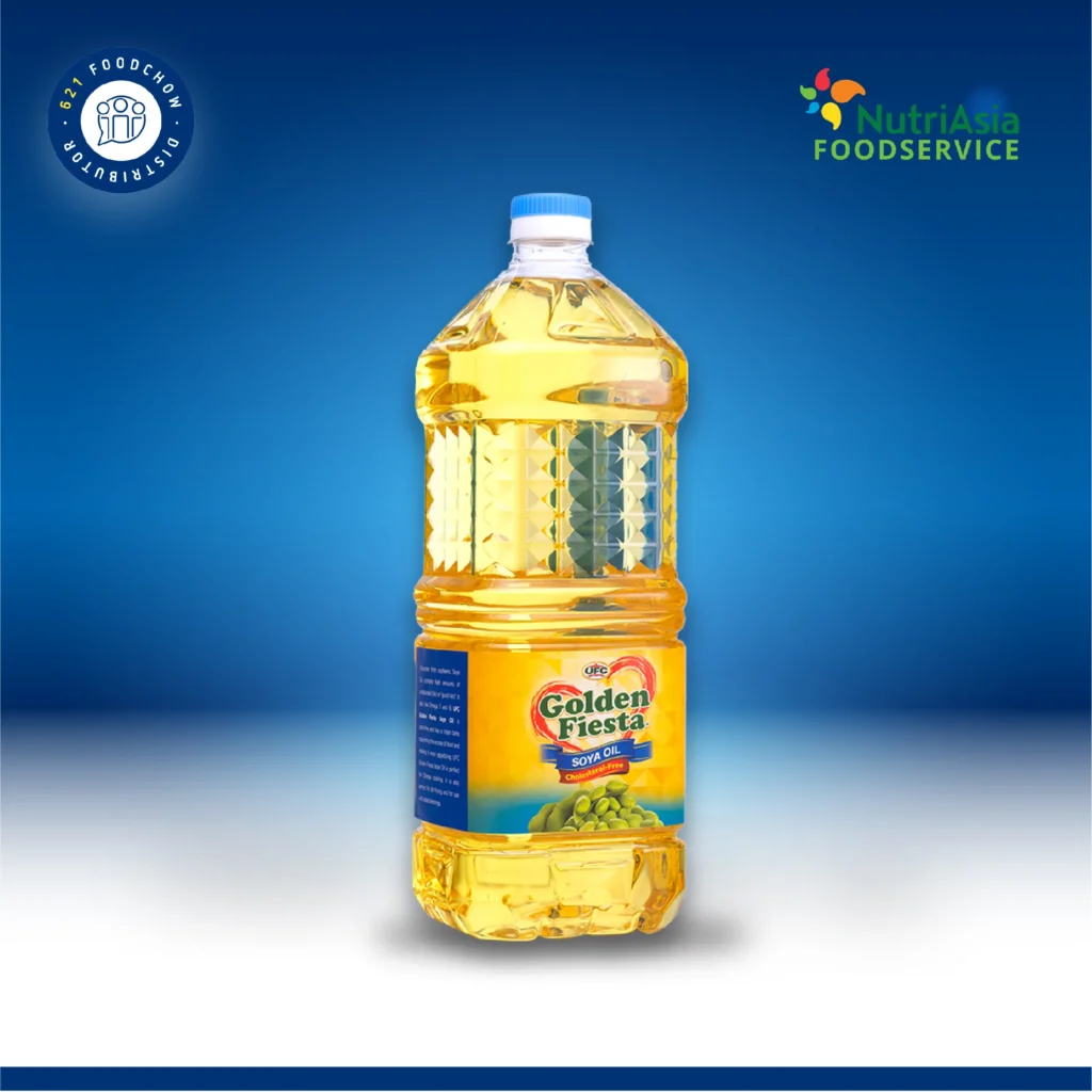 UFC Golden Fiesta Soya Oil 2 liters PET - FoodChow Philippines