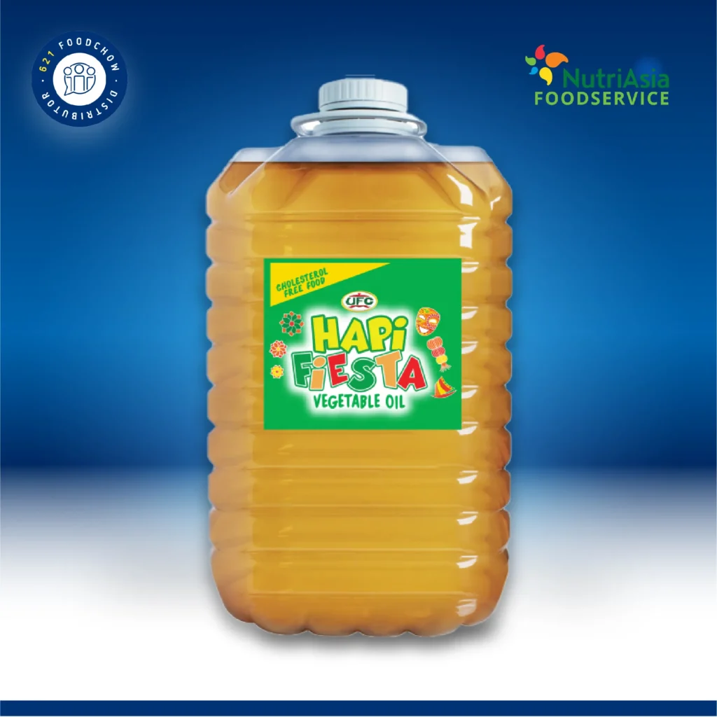 UFC Hapi Fiesta Vegetable Oil 17 kg PET - FoodChow Philippines