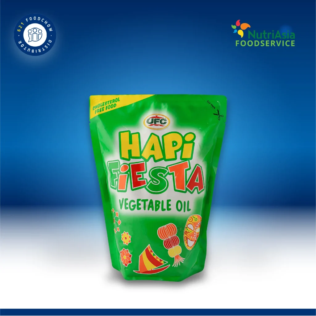 UFC Hapi Fiesta Vegetable Oil 900ml SUP - FoodChow Philippines
